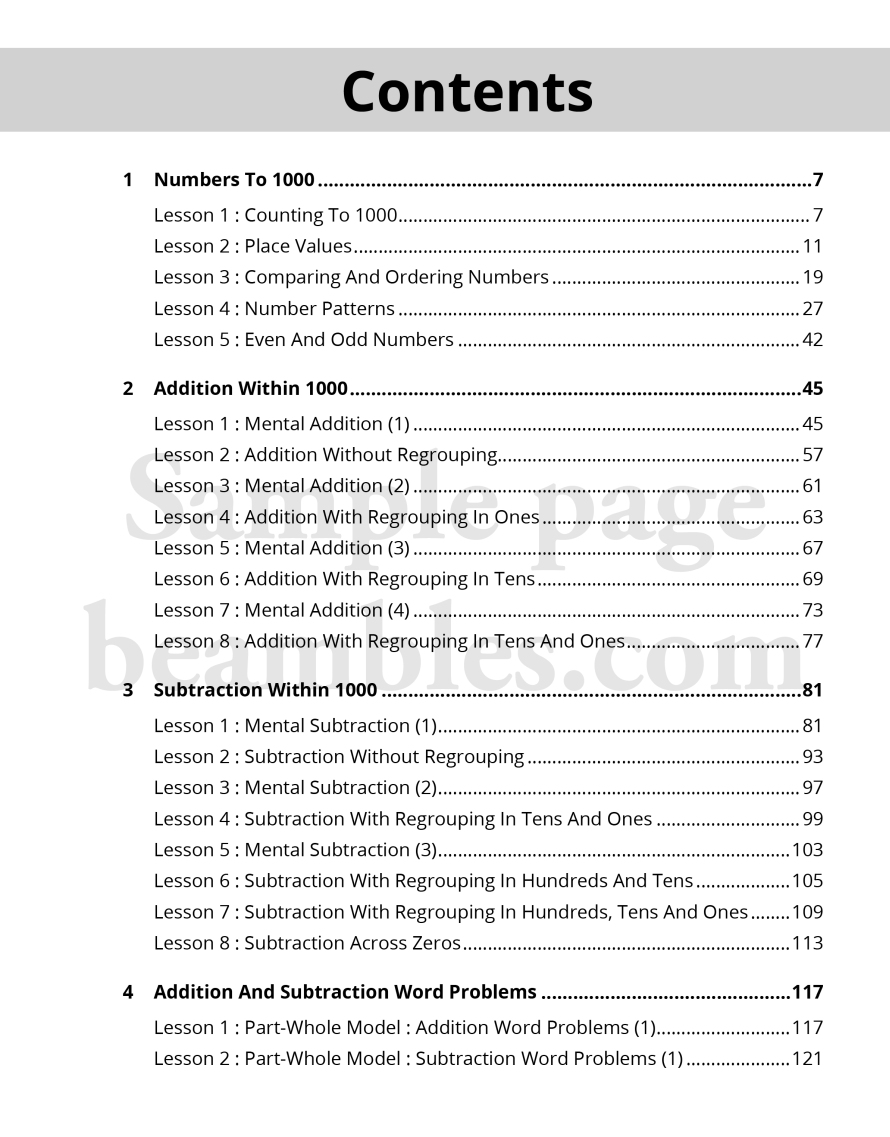 Basics Builders Mathematics Step By Step Practice For Second Grade Grade 2 Primary 2 Book 1