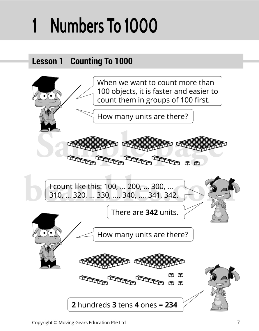 Basics Builders Mathematics Step By Step Practice For Second Grade Grade 2 Primary 2 Book 1