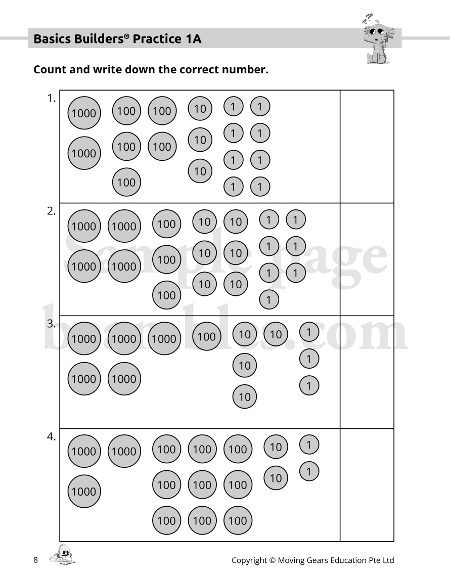 Basics Builders Mathematics Step-By-Step Practice For Third Grade ...