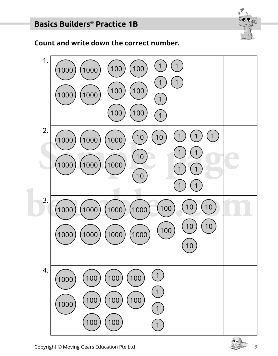Basics Builders Mathematics Step-By-Step Practice For Third Grade ...